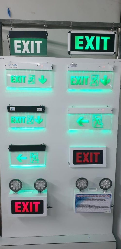 LED EXIT SIGNS – Gurukrupa Art